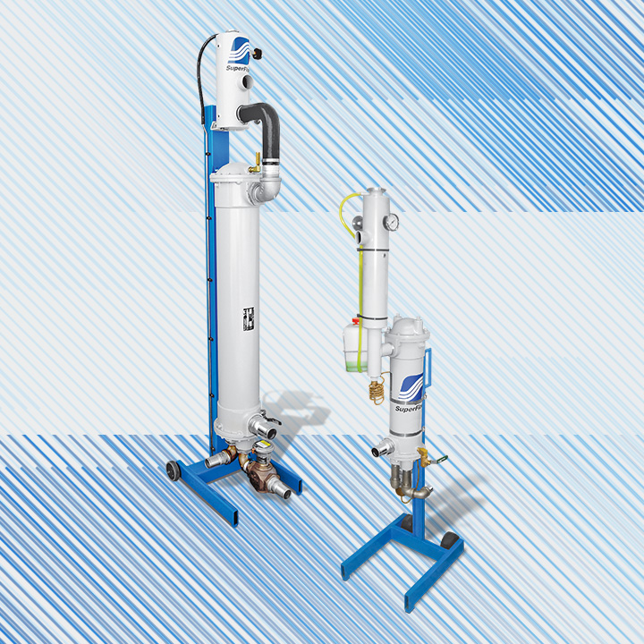 Pressurized Cooling Columns - SuperFlow Dynamometer